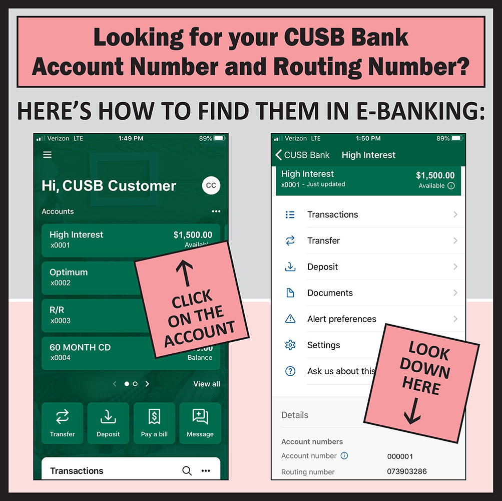 Online Banking - Online Bill Pay - CUSB Bank